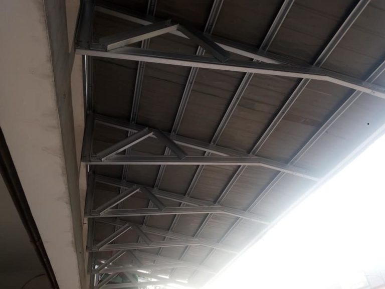 Kanopi baja ringan spandeck di ruko kasuari - cikarang baru | Baja ...